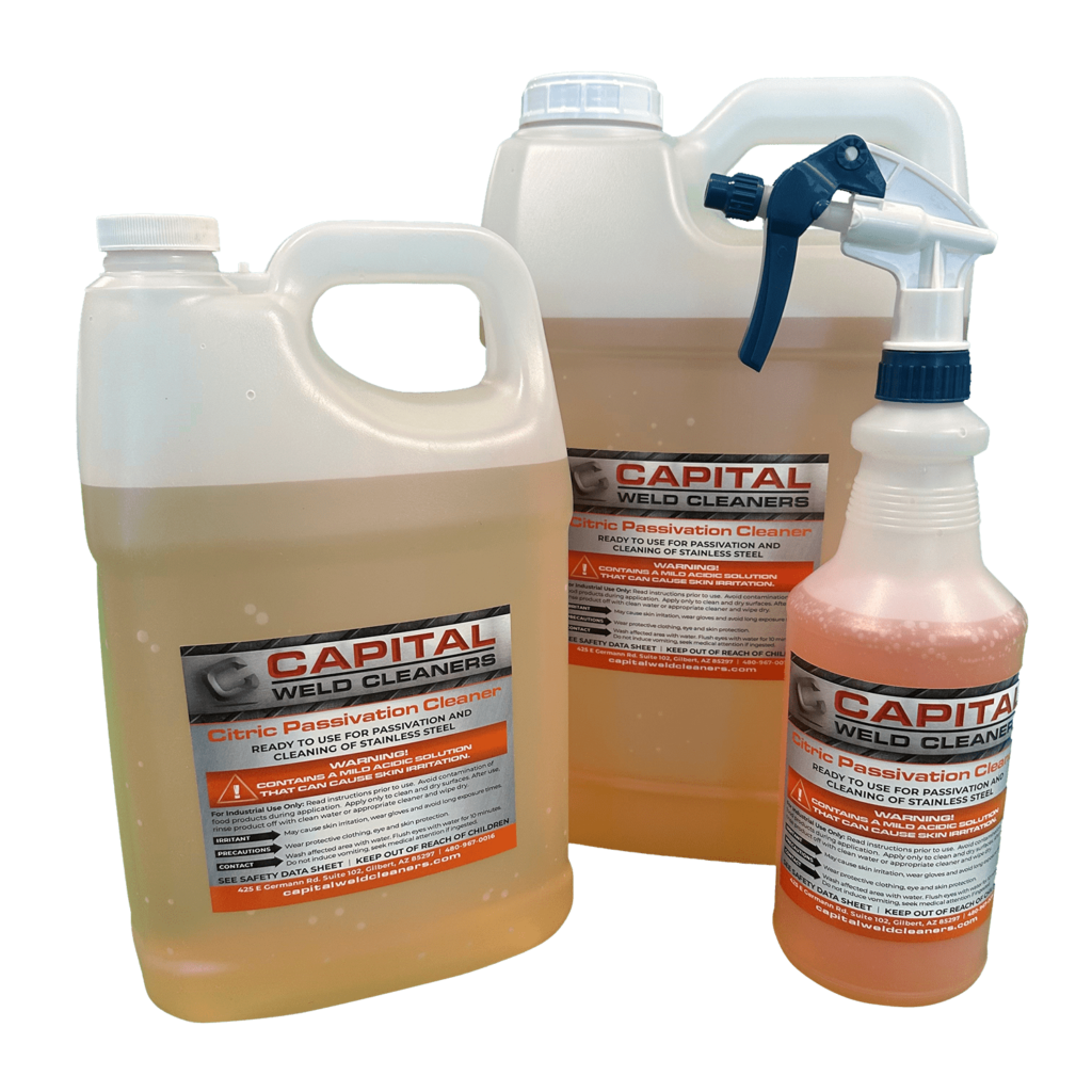 Quality Citric Acid Passivation Products Capital Weld Cleaners