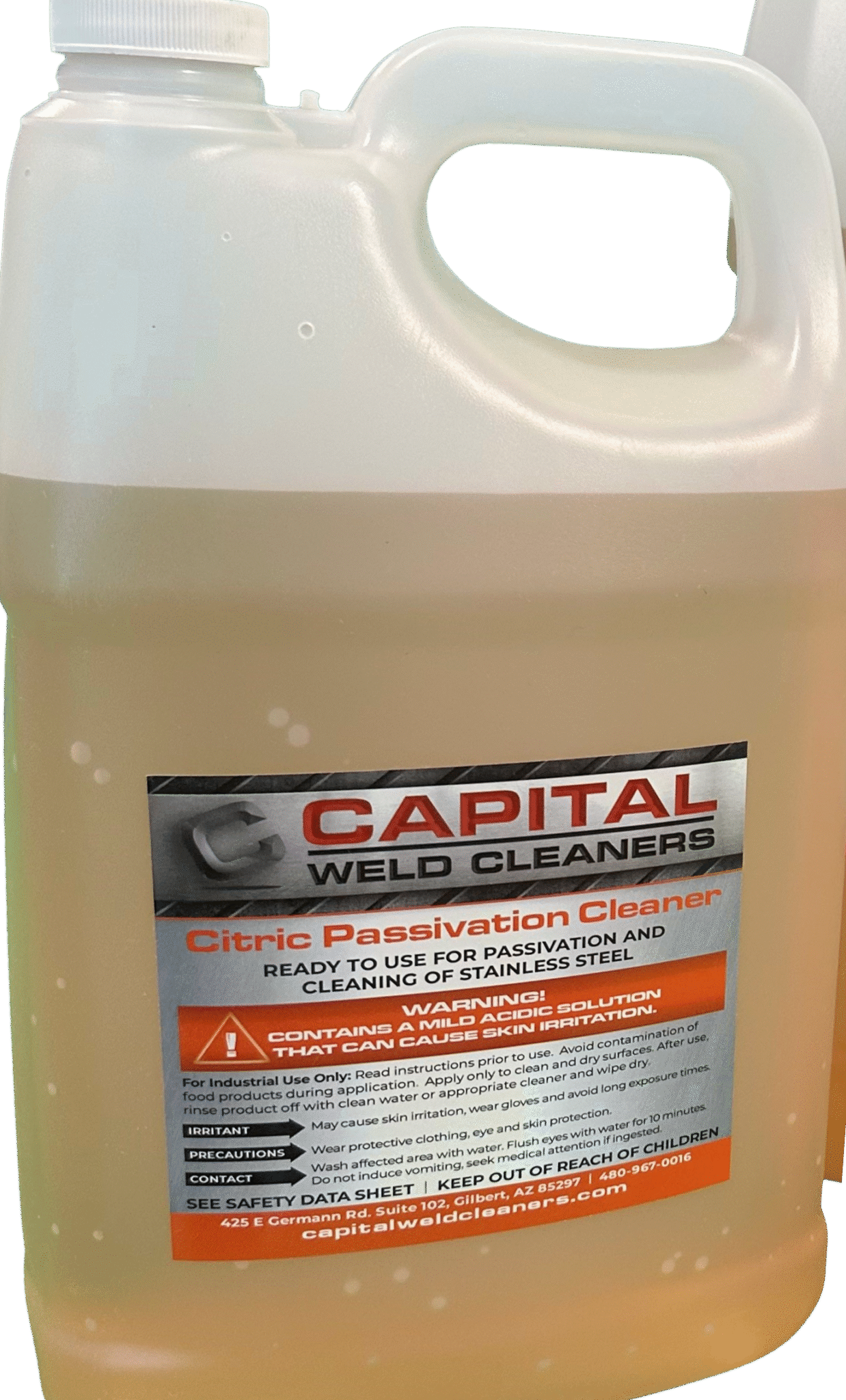 Citric Cleaning Solution - Capital Weld Cleaners